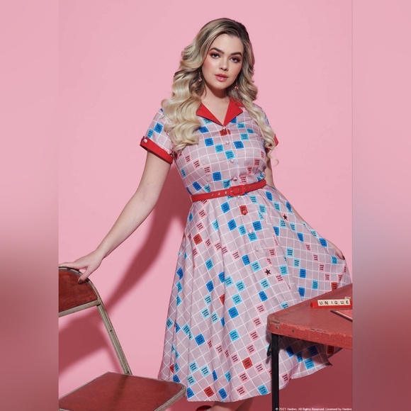 Unique Vintage | Dresses | Unique Vintage Hasbro Scrabble Board Game ...